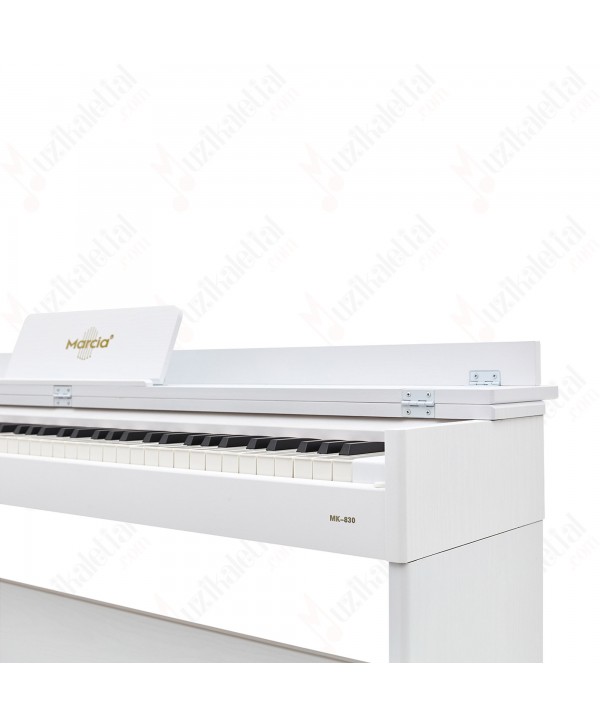 Marcia MK-830 WH Dijital Konsol Piyano – Beyaz (Kulaklık Ve Tabure Hediyeli)